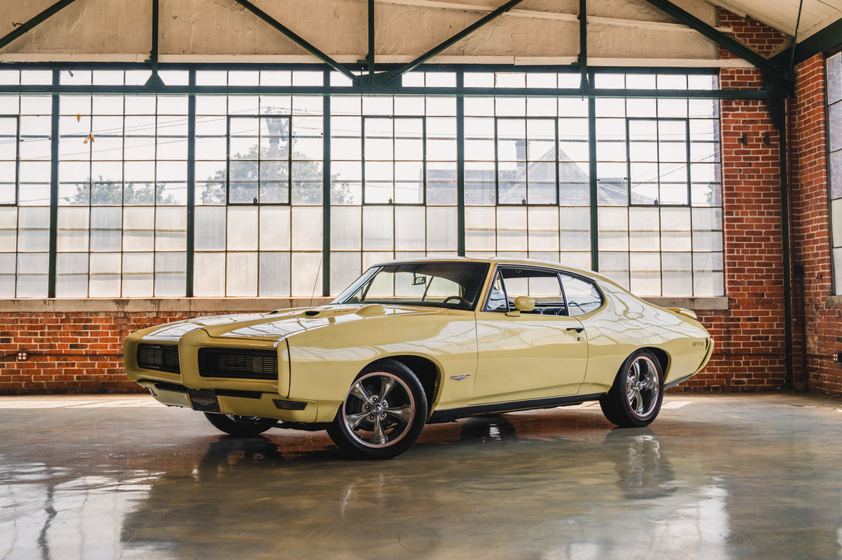 1968 Pontiac GTO - Mayfair Maize– Redline Restorations