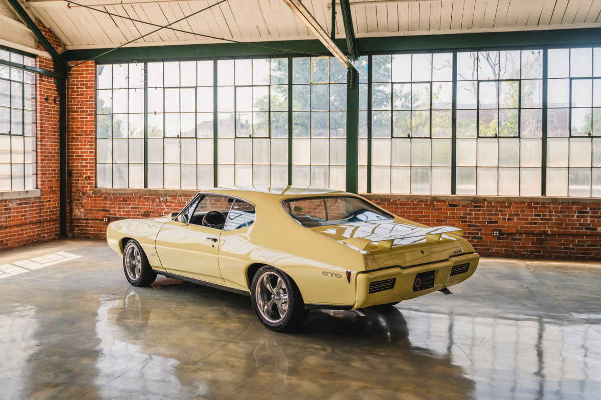 1968 Pontiac GTO - Mayfair Maize– Redline Restorations